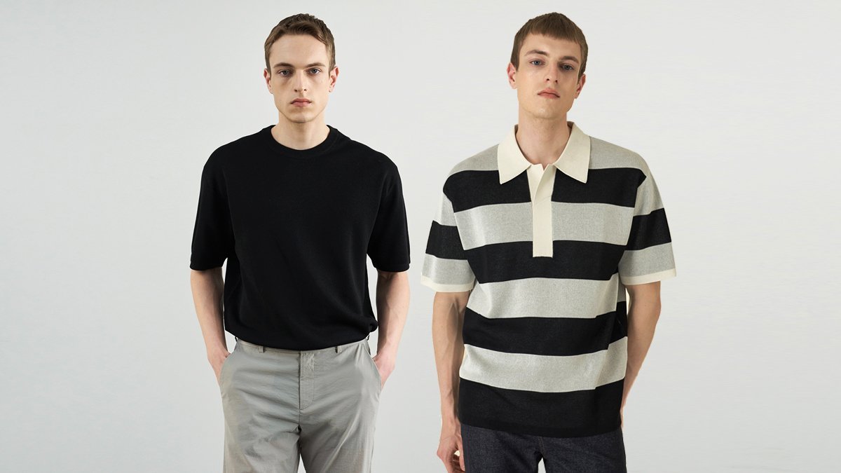 봄부터 여름까지 쭉 입는, 탄탄하고 고급스러운 #아키텍쳐 인견 니트