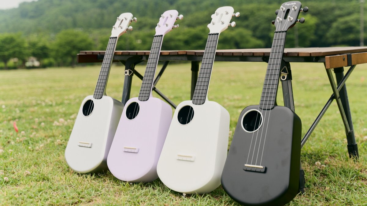 글로벌 12억펀딩! 앱으로 쉽게배우는 Populele2/2Pro 우쿨렐레